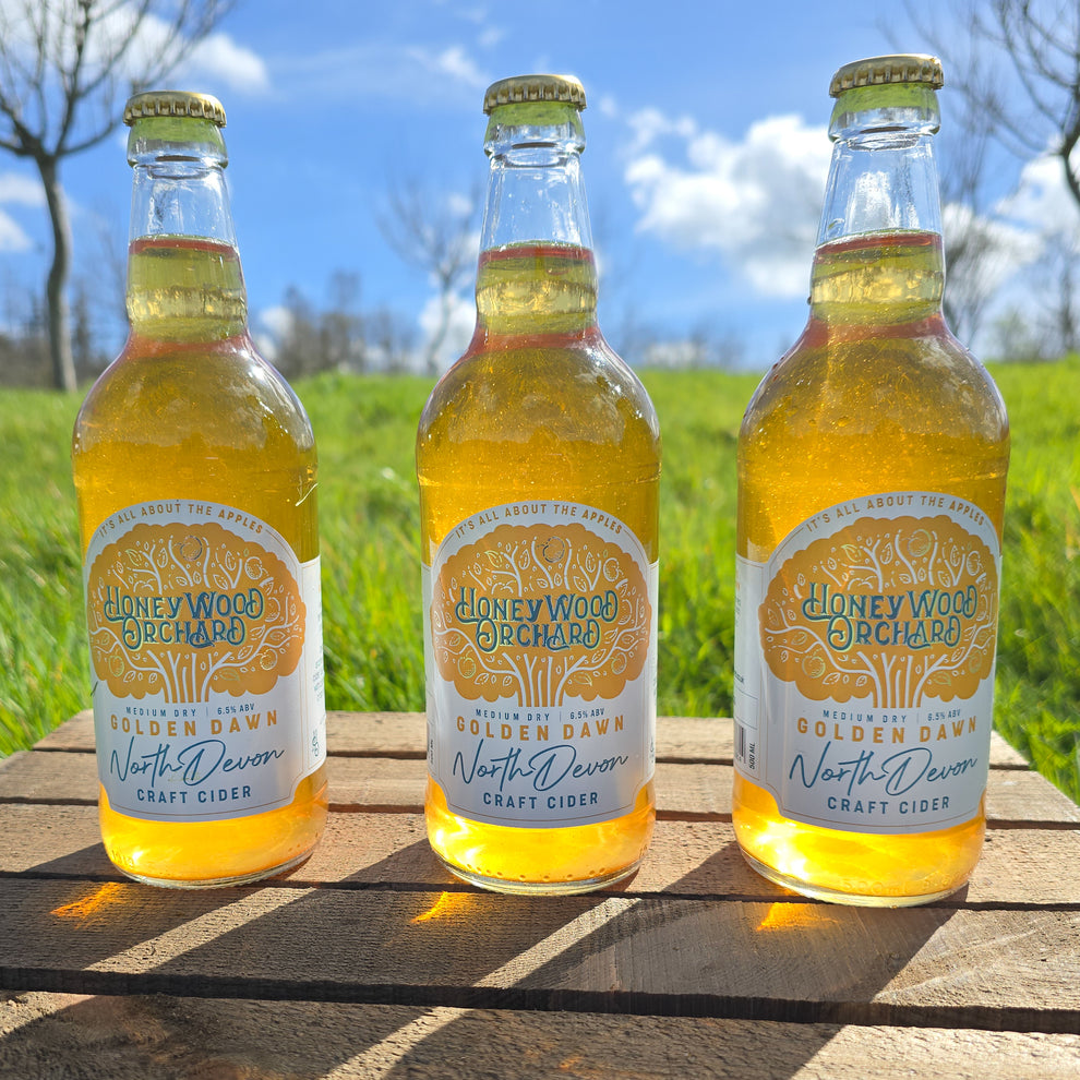 Golden Dawn Trio – Honey Wood Orchard